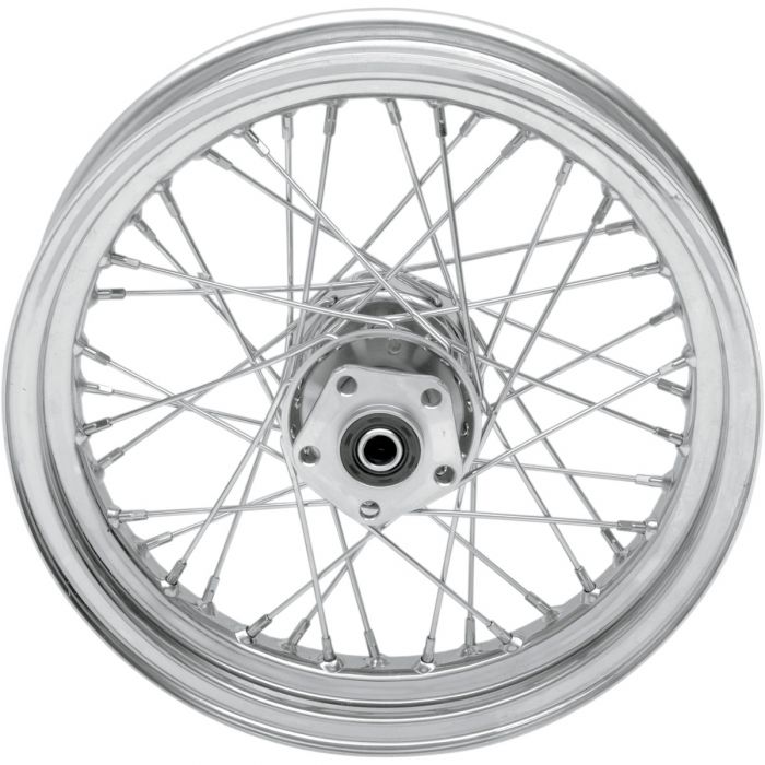 Drag Specialties Laced 40-Spoke Replacement Rear Wheel Chrome - 16 x ...
