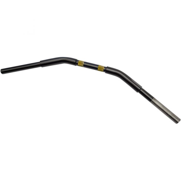 Drag Specialties 1-1/4" Buffalo Drag Bar Handlebar - Flat Black - 0601 ...