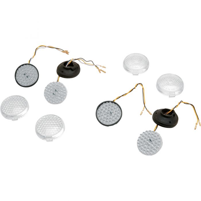 Drag Specialties LED Turn Signal Conversion Kit for OEM/Aftermarket ...