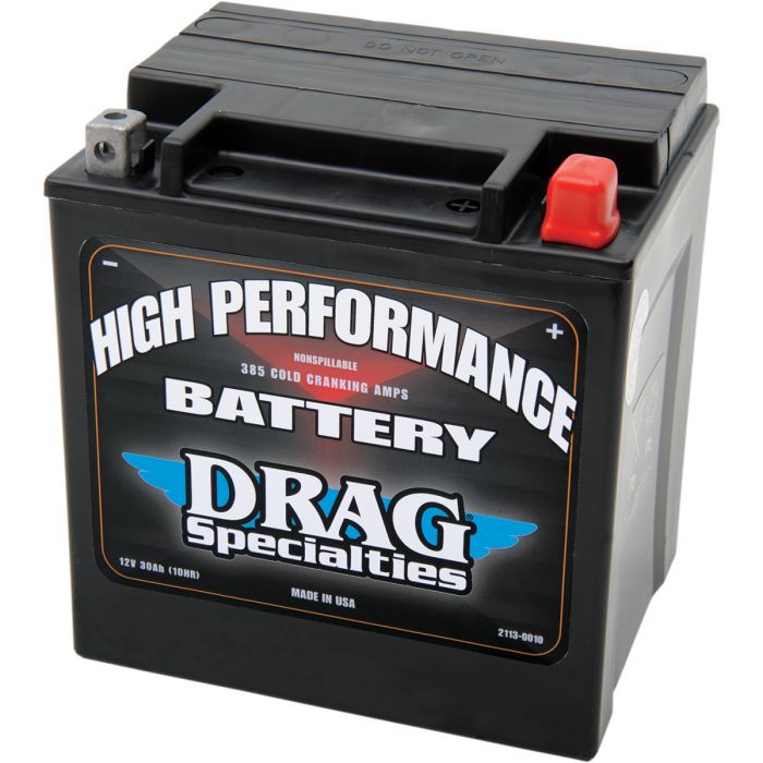Drag Specialties High Performance Battery - 21130010 - Batteries ...
