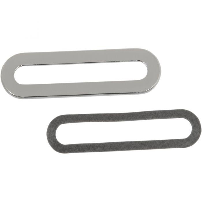 Drag Specialties Chrome Billet Indicator Light Bezel - 22020062 ...