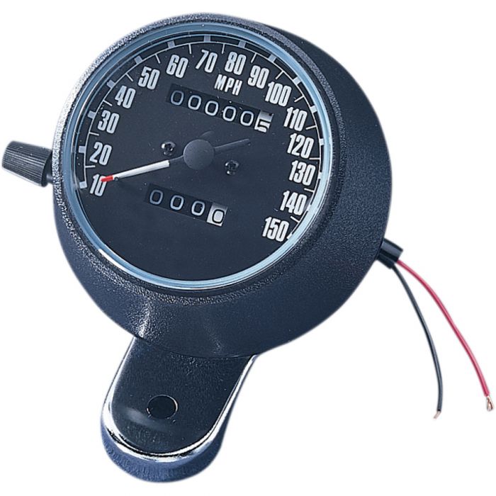 Drag Specialties 3 1/8in. Speedometer 150 MPH - 2:1 Ratio - DS243860 ...