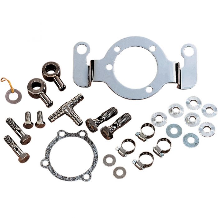 Drag Specialties Crankcase Breather/Support Bracket Kit No Hose Or ...