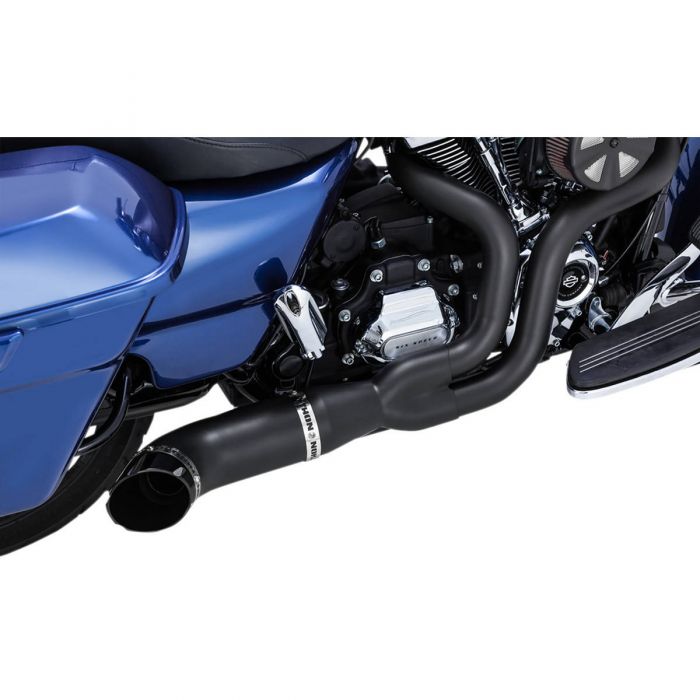 Drag Specialties Rayzer 2-Into-1 Exhaust System - Black - 1800-2194 ...