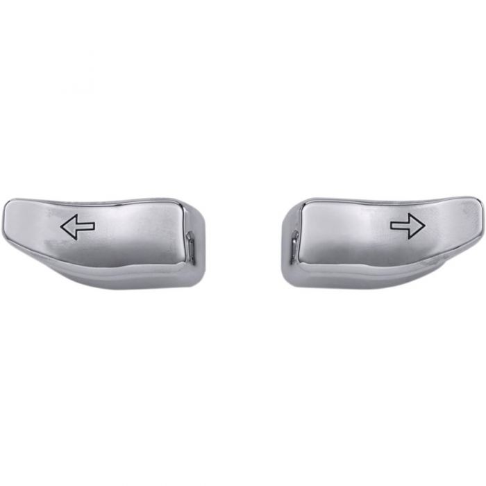 Drag Specialties Turn Signal Switch Extensions Chrome - 2106-0365 ...