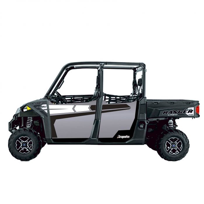 DragonFire HiBoy 2 Door Graphics Titanium Matte - 07-1954 | FortNine Canada