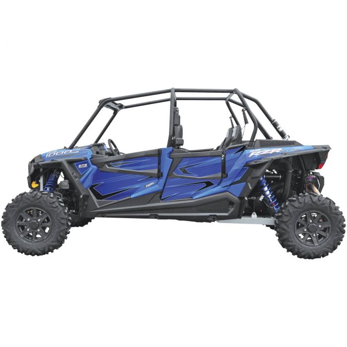 DragonFire HiBoy 2 Door Graphics VooDoo Blue - 07-1111 | Polaris RZR XP ...