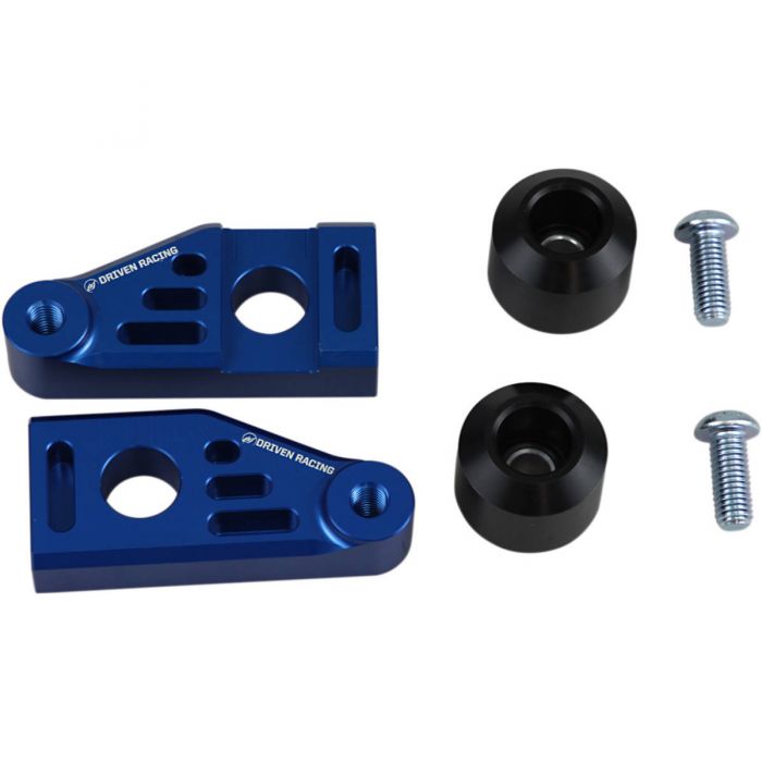Driven Axle Block Slider Blue - DRAX-121-BL | Yamaha FZ-09 2017 ...