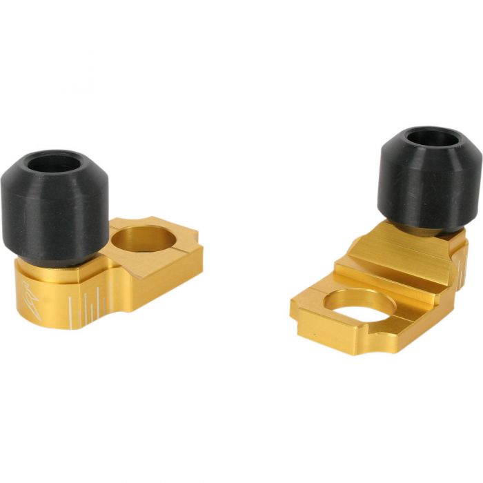 Driven Axle Block Slider Gold - DRAX-104-GD | Kawasaki Ninja ZX-6R 2003 ...