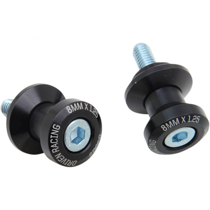 Driven Swingarm D-Axis Spools Black/Black - DXS-8.1 BK | Honda CBR600RR ...