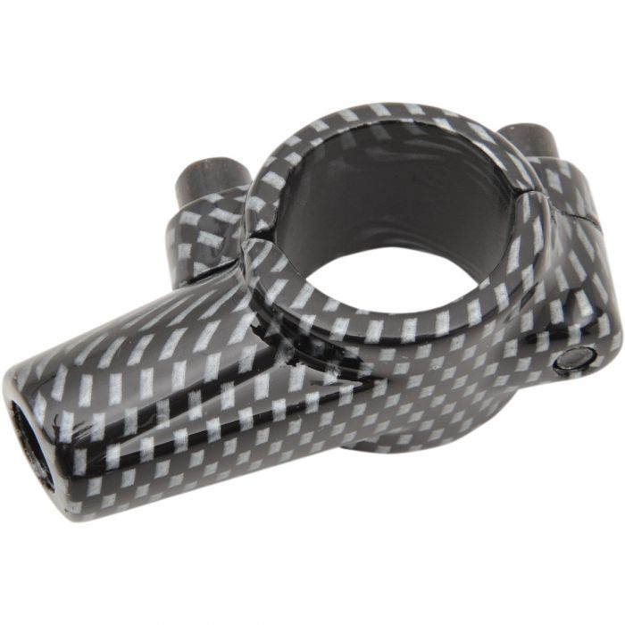 EMGO 7/8in. Universal Mirror Mount - 10mm - Carbon - 20-28122 ...