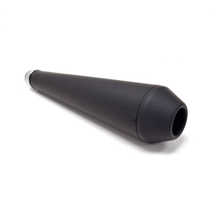 EMGO Reverse Cone Megaphone Muffler Shorty Flat Black - 80-84030B ...