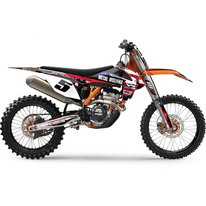 Factory Effex Metal Mulisha 2017 Shroud Graphics Kit - 20-11528 ...