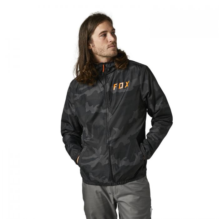 Fox Racing Clean Up Camo Windbreaker Jacket | FortNine Canada