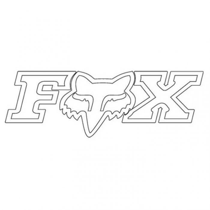 Fox Racing Foxhead-X TDC Sticker - Decals-Stickers-Patches | FortNine ...
