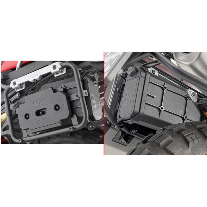 Givi S250 Tool Box Fit Kit for PL5127CAM Side Case Racks - TL5127CAMKIT ...