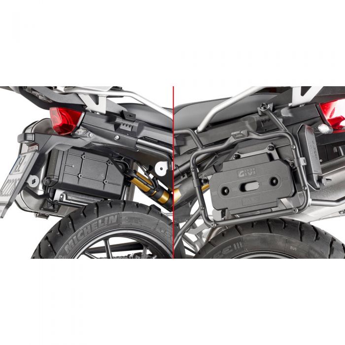Givi S250 Tool Box Fit Kit for PLR5127 Side Case Racks - TL5127PLRKIT ...