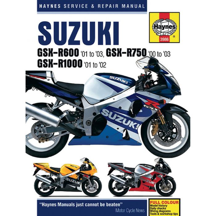 Haynes Repair Manuals Techbooks for Motorcycles and ATV's | FortNine Canada