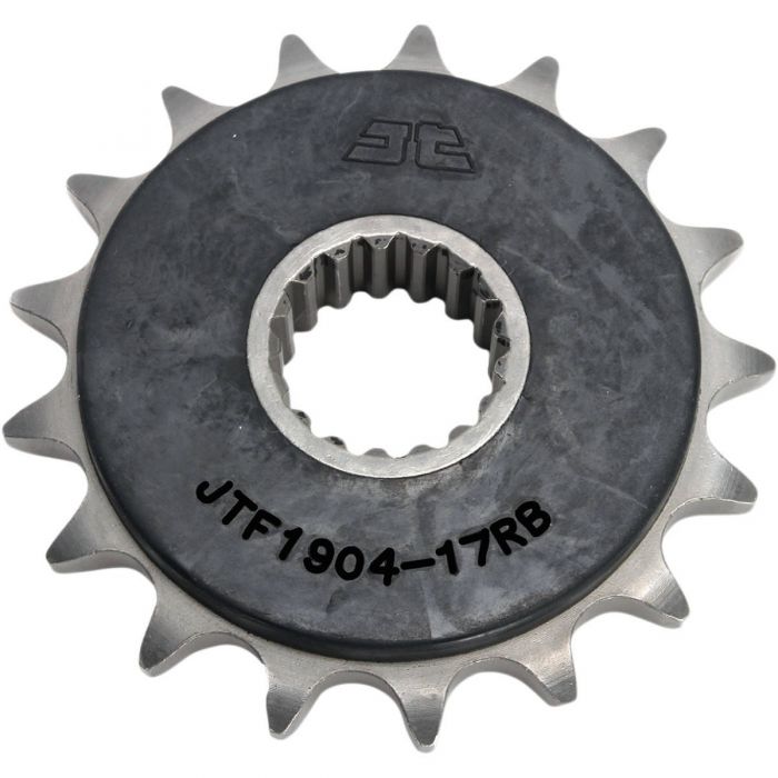 JT Rubber Cushioned Steel Front Sprocket 17T (525) - JTF1904.17RB | FortNine Canada