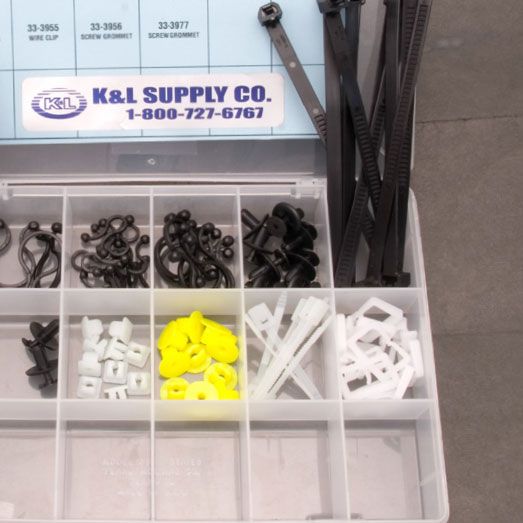 K&L Wiring Loom Fastener Assortment Kit - 33-2467 | FortNine Canada
