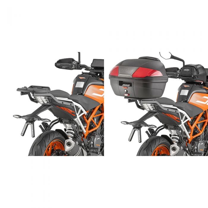 Kappa Top Case Rear Rack - KZ7707 | KTM 390 Duke 2017-2020 | FortNine ...