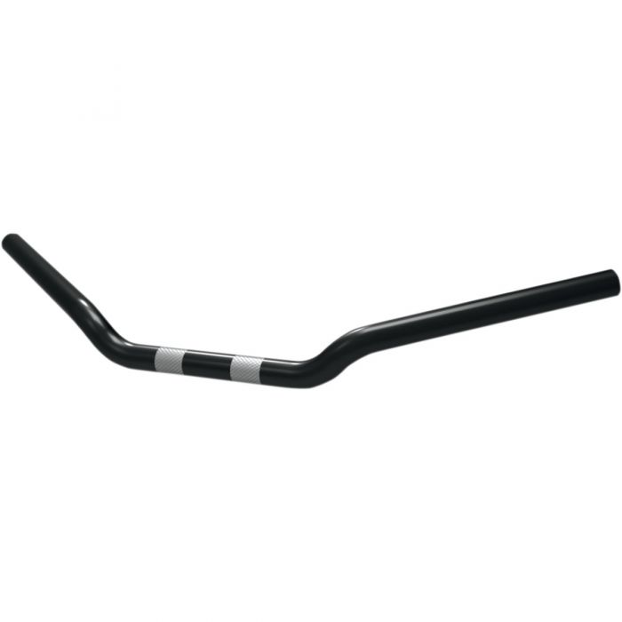 Khrome Werks 1in. Handlebar Low-Rise Drag Bar - Black - 300801 ...