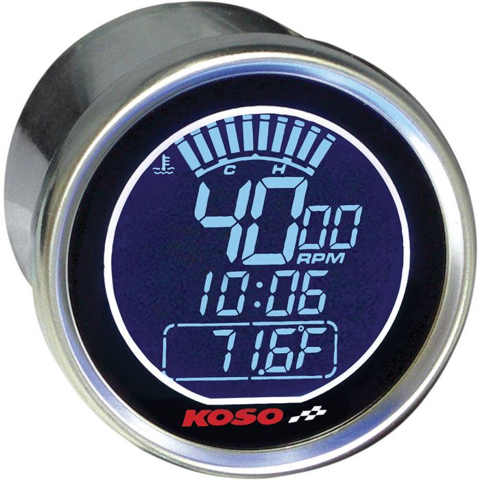 Koso DL Style Electronic Tachometer - BA552B80-HD | FortNine Canada