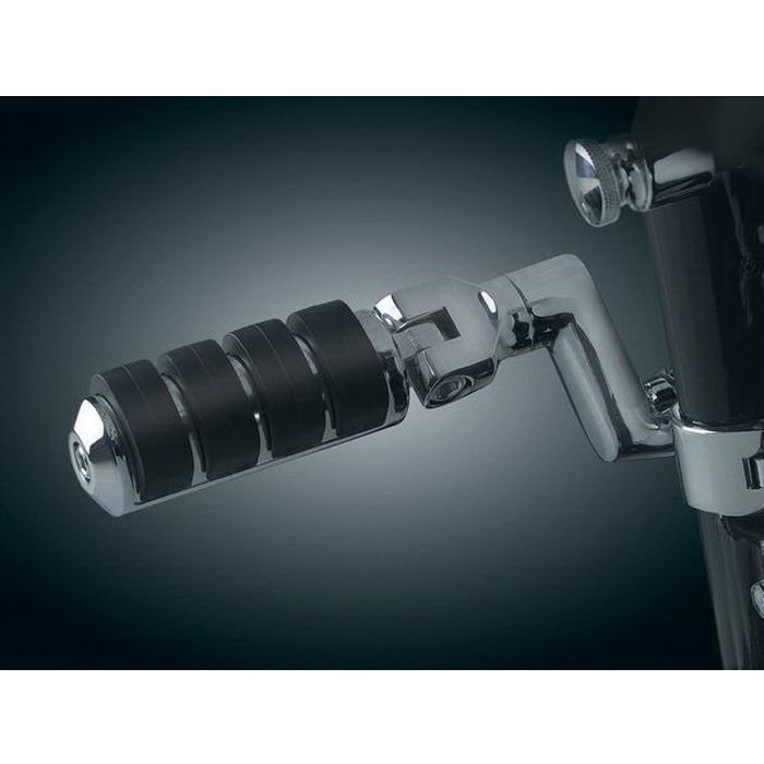 Kuryakyn Offset Highway ISO Pegs Large with 1 1/4in Clamps - 7999 ...