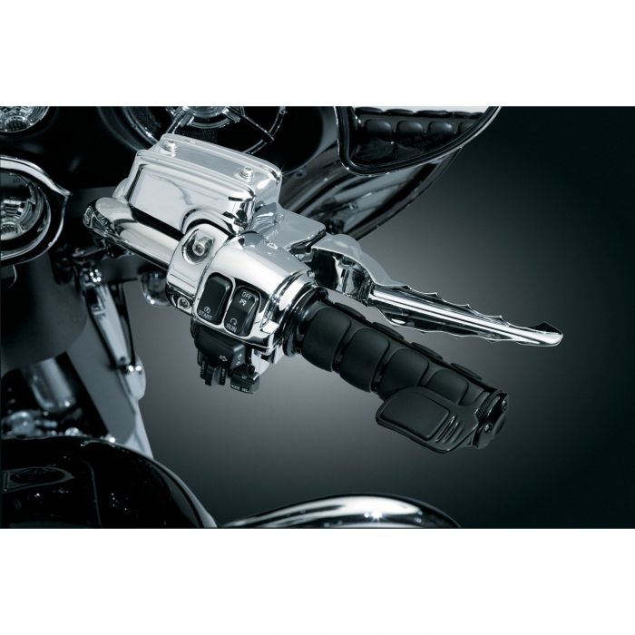 Kuryakyn Contoured ISO Throttle Boss Black Right - 6318 | FortNine Canada