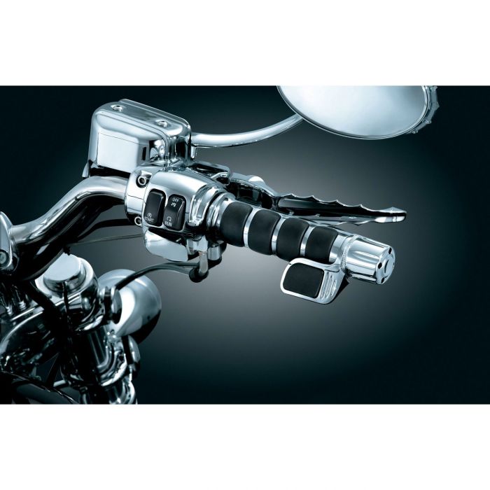 Kuryakyn Contoured ISO Throttle Boss Chrome Right - 6299 | FortNine Canada