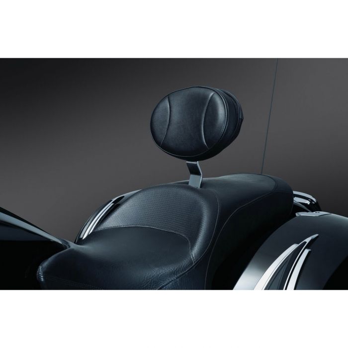 Kuryakyn Plug-N-Go Driver Backrest with Storage Pouch - 1656 | FortNine ...