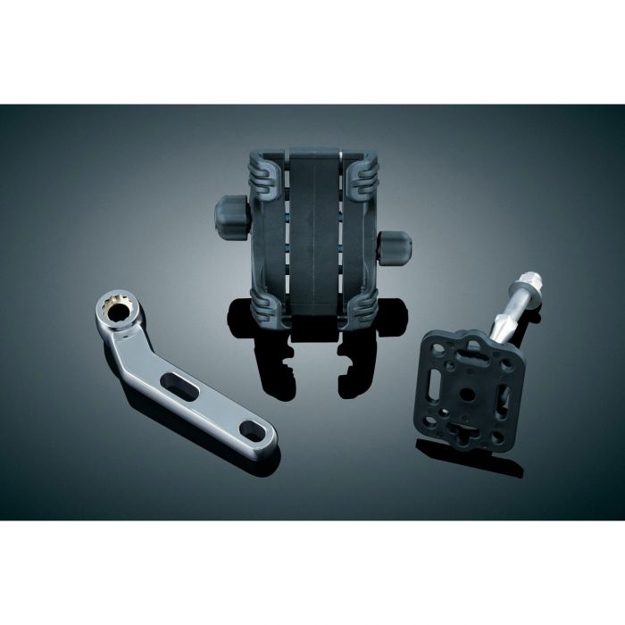 Kuryakyn Standard Device Perch Mount Kit with Chrome Mount - 1788 ...