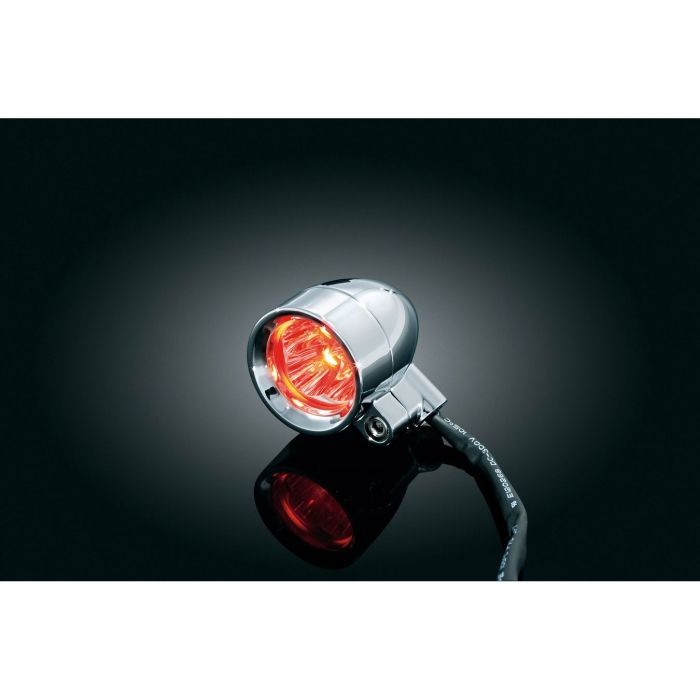 Kuryakyn Super-Bright LED Silver Bullets Red Lights - 1647 | FortNine ...