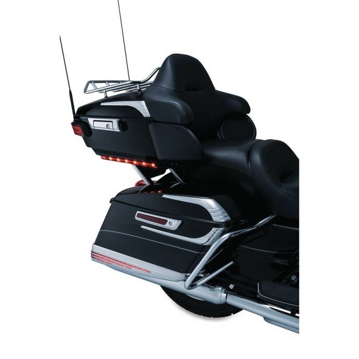 Kuryakyn Tri-Line Saddlebag Lid Accents for Touring | FortNine Canada