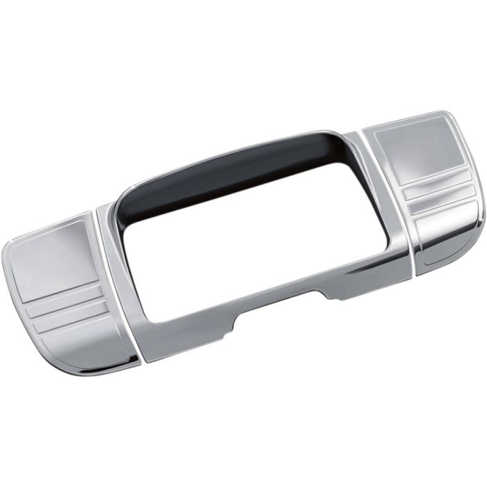 Kuryakyn Tri-Line Stereo Trim For Touring & Trike Chrome - 7240 ...