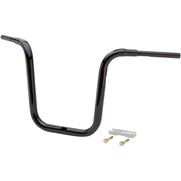 LA Choppers 1 1/2" Grande Traditional Ape Hanger Handlebar 16" - Black ...