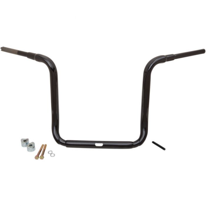LA Choppers 1 1/2" Grande Traditional Ape Hanger Handlebar 16" - Black ...