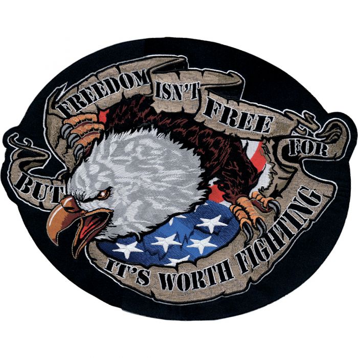Lethal Threat Freedom Eagle Embroidered Patch | FortNine Canada
