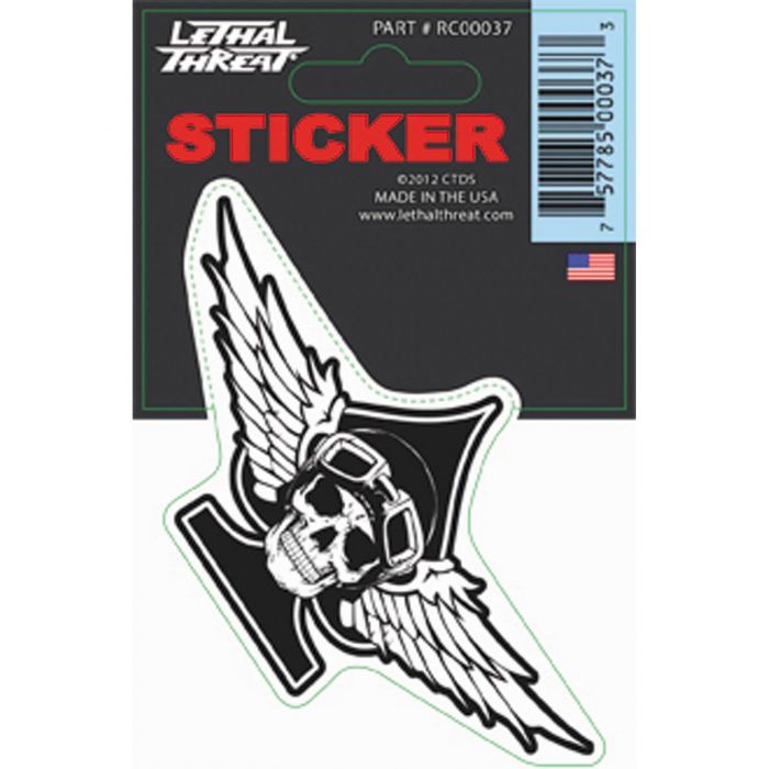 Lethal Threat Motorwork Skull Decals (Pack of 5) | FortNine Canada