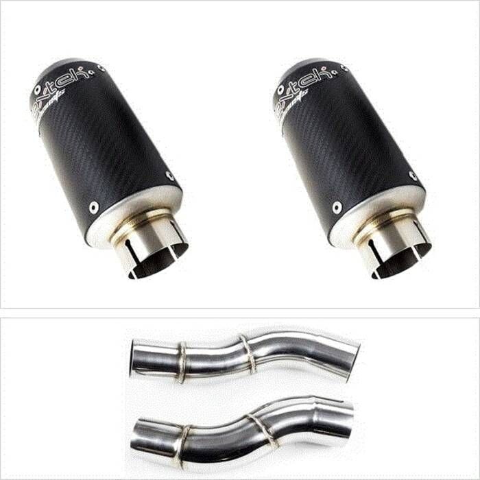 Lextek CP8C Full System Exhaust Standard - without Downpipe - EXHKIT1366 | Kawasaki Z1000 2010 ...
