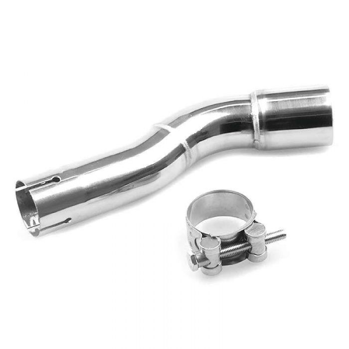 Lextek Stainless Steel Link Pipe Polished - LNKPP87 | Honda Rebel 500 ...