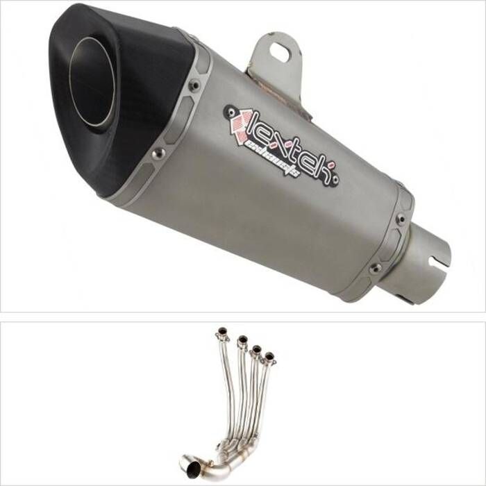 Lextek XP10 Full System Exhaust Low Level - with Downpipe - EXHKIT19148 ...