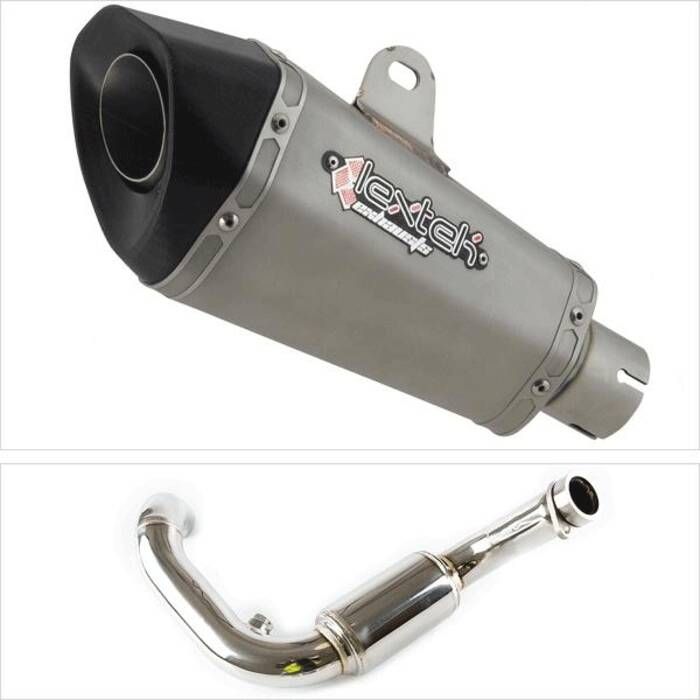 Lextek XP10 Full System Exhaust Standard - with Downpipe - EXHKIT18050 ...