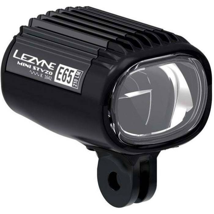 Lezyne E-Bike Mini STVZO E65 LED Front Light - 1-LED-EMNIST-V104C | FortNine Canada