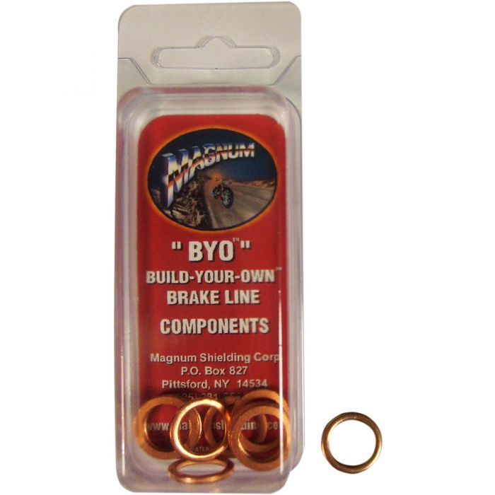 Magnum BYO Build-Your-Own DOT Brake Line Copper Crush Washers ...