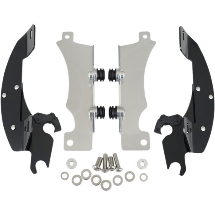 Memphis Shades Trigger-Lock Mount Kit for Batwing Fairing - Black ...
