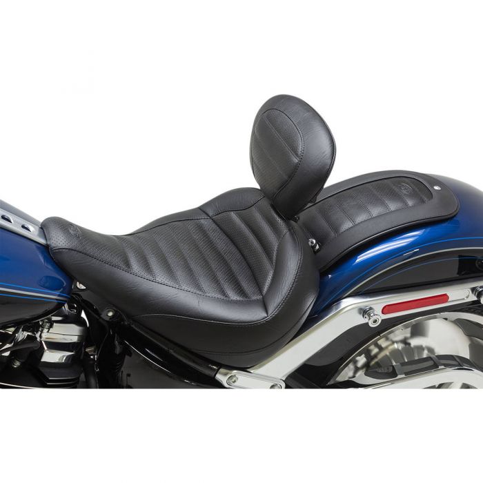 Mustang Solo Seat Tuck and Roll with Driver Backrest - 79770 | FortNine ...