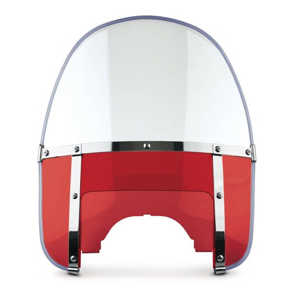 National Cycle Beaded Heavy Duty Windshield Red - N2236 | FortNine Canada