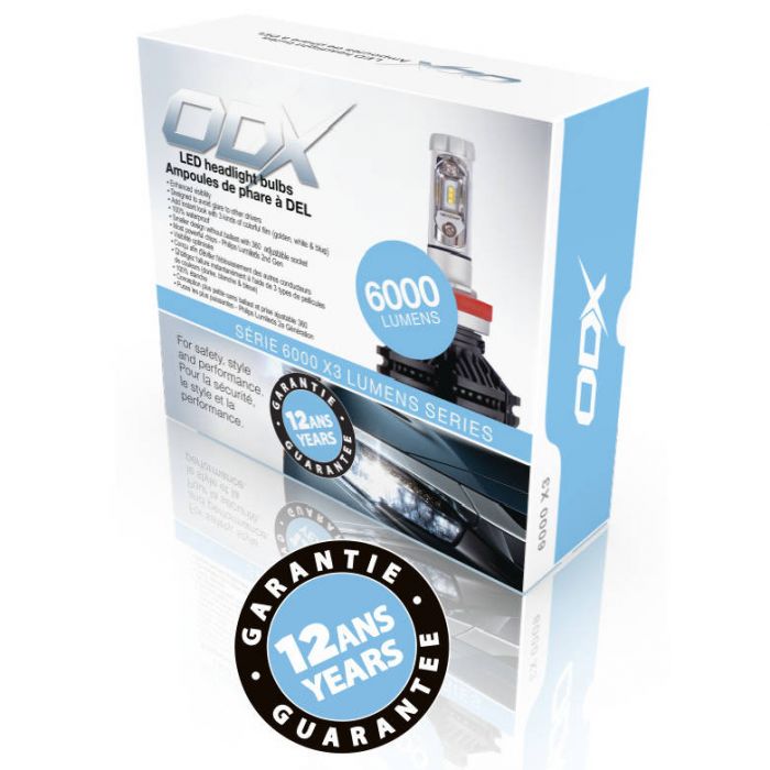 ODX H3 X3 LED Bulb - X3-6000-H3 | FortNine Canada