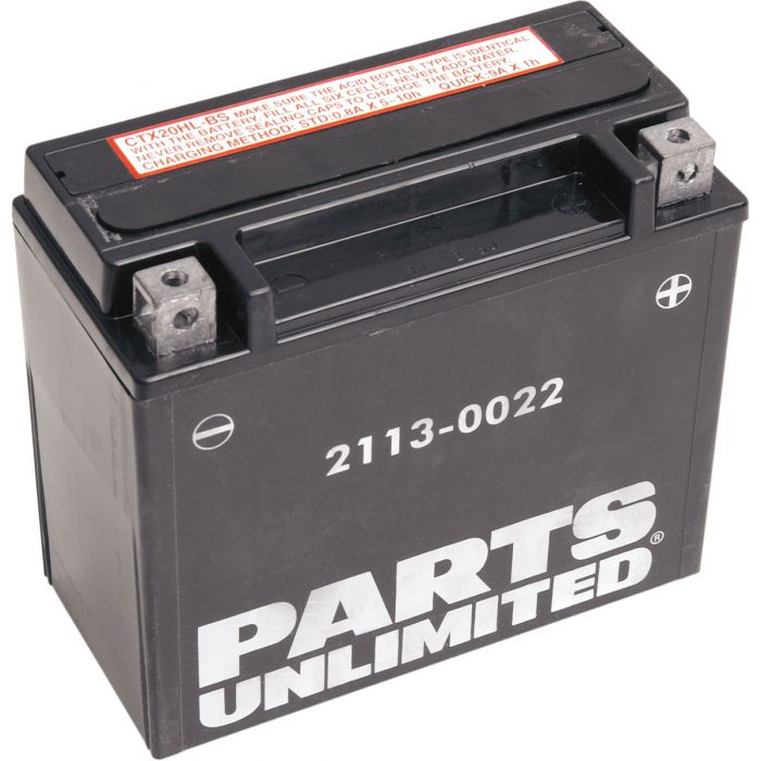 Parts Unlimited AGM Battery YTX20HL-BS - CTX20HL-BS | FortNine Canada